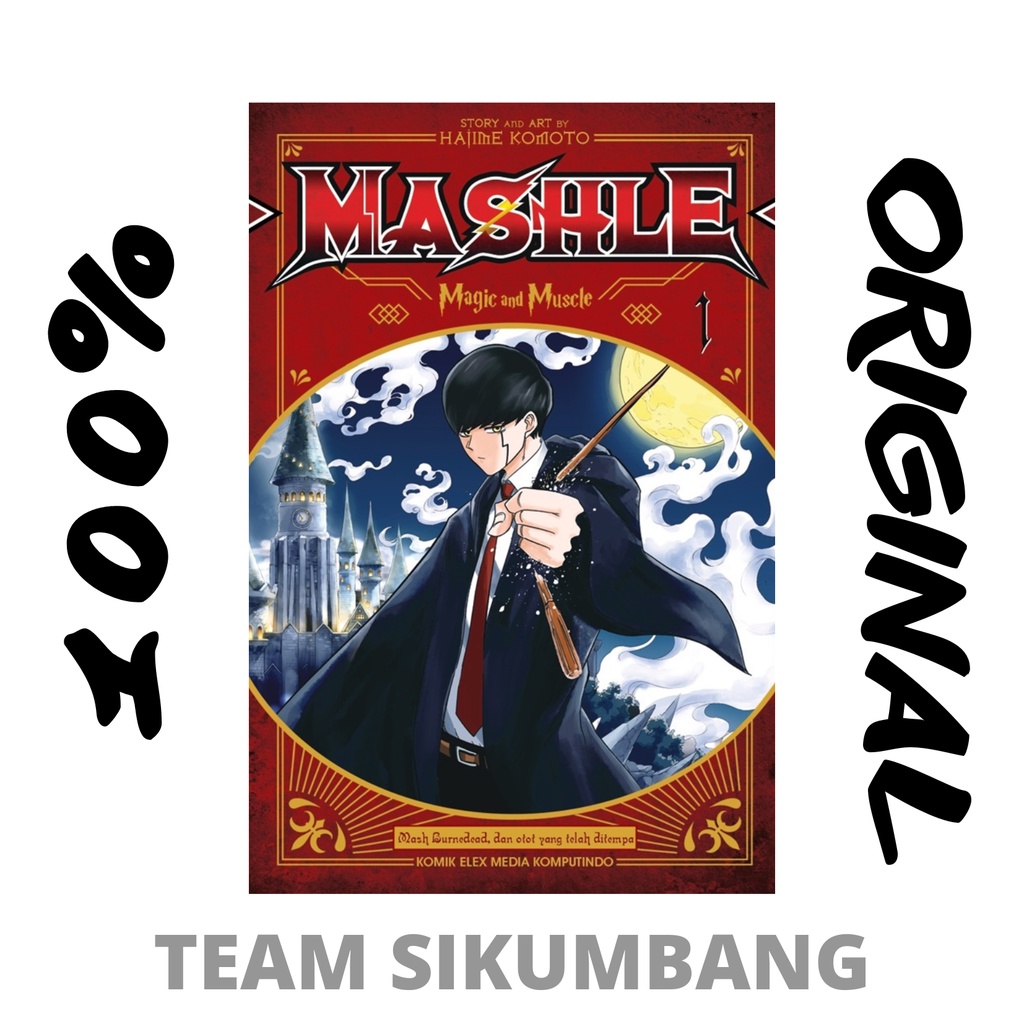 Jual Komik Mashle Vol 1 Original by Hajime Komoto | Shopee Indonesia