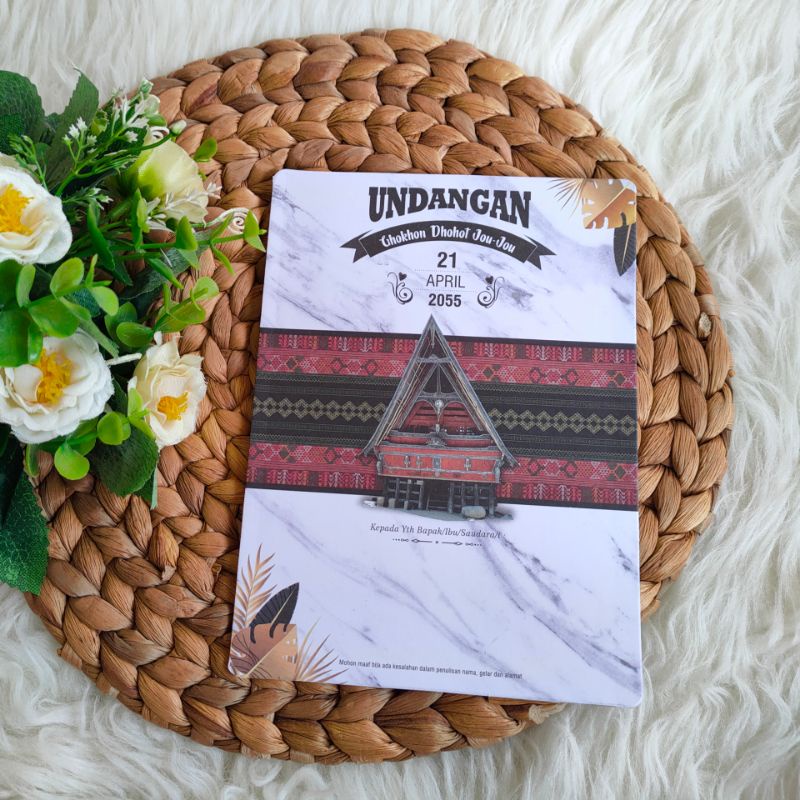 Jual Undangan pernikahan / Undangan tema adat / Undangan cantik ...