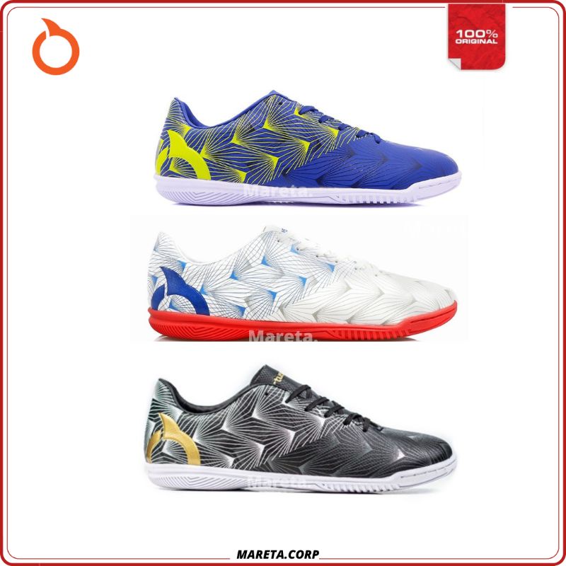 Jual Sepatu Futsal Ortuseight Neutron In White Black Original | Shopee Indonesia