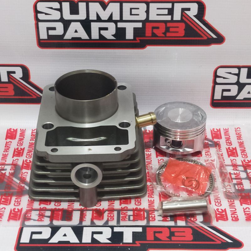 Jual cylinder blok appktm 200cc silinder blok seher set - sparepart motor roda tiga - viar ...