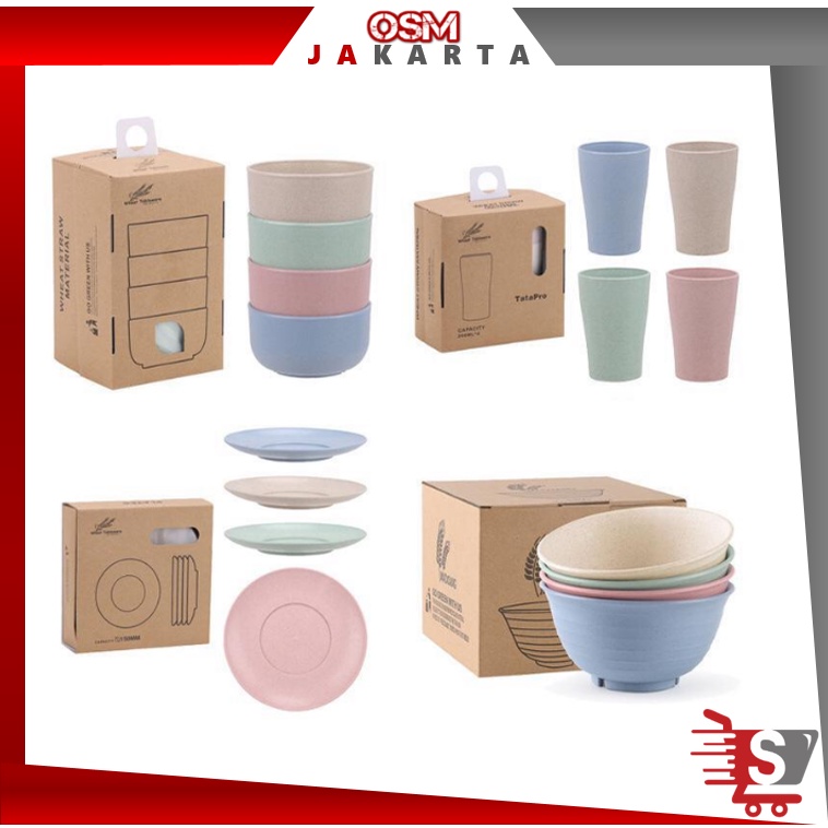 Jual OSM JKT H707 Alat Makan Set / Set Piring , Mangkok, Gelas 4 in 1 ... Jual OSM JKT H707 Alat Makan Set / Set Piring , Mangkok, Gelas 4 in 1 ...