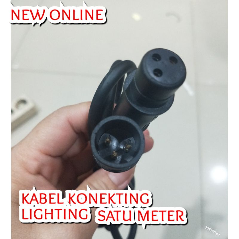 Jual KABEL CONECTING BUAT PARLED/SEMUA LIGHTING PANJANG 1METER | Shopee ...