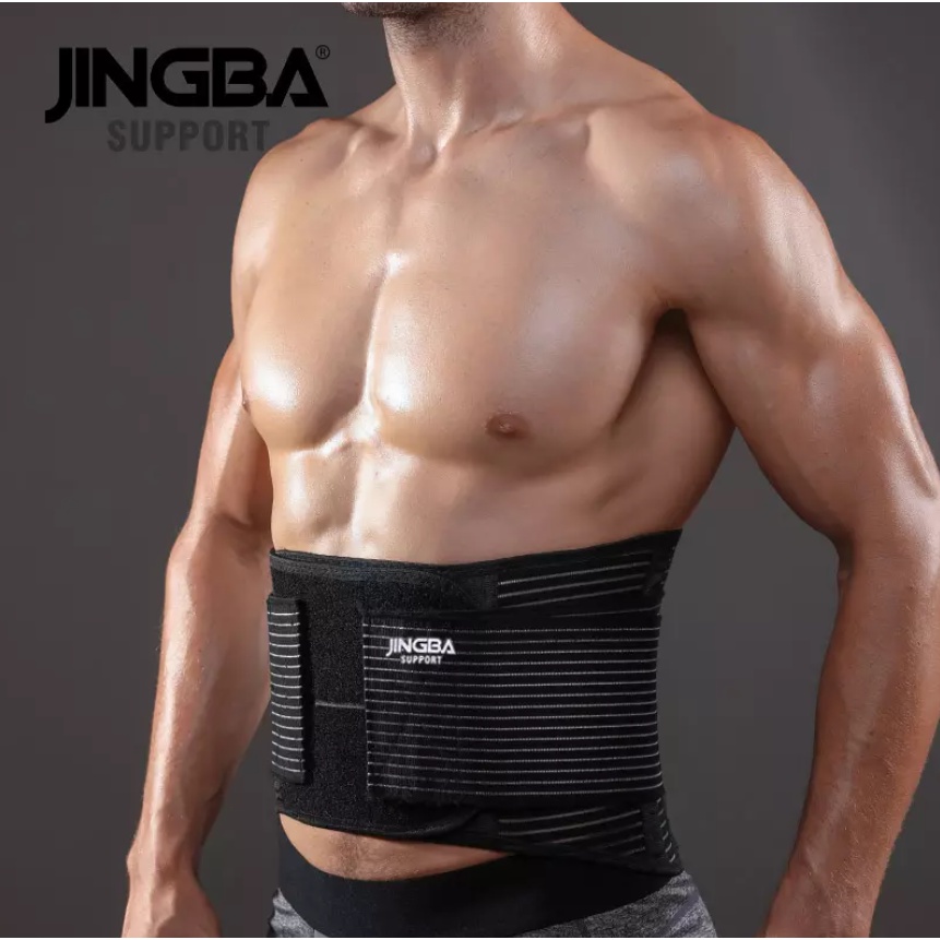 Jual JINGBA KORSET PERUT PENYANGGA BESI PRIA WANITA SABUK PEMBAKAR ...