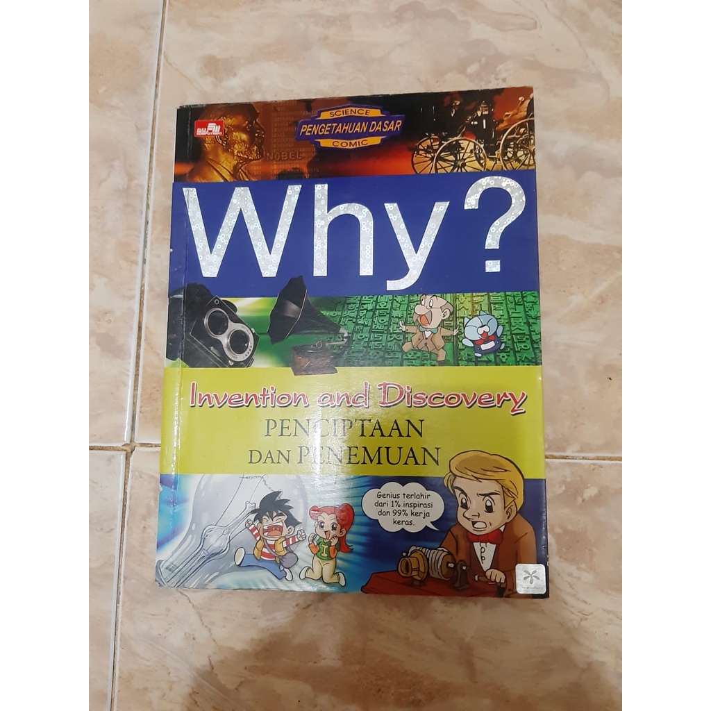 Jual Buku Komik Sains Anak Why? Invention and Discovery Penciptaan dan ... Jual Buku Komik Sains Anak Why? Invention and Discovery Penciptaan dan ...