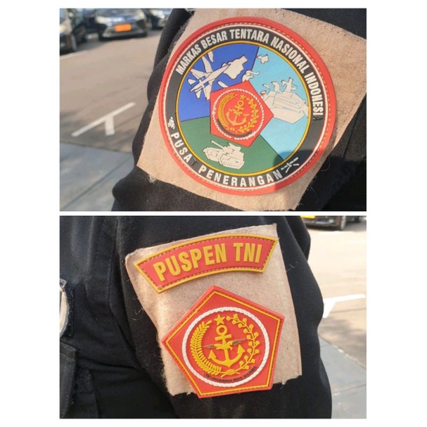 Jual Patch rubber puspen tni pusat penerangan badge mabes tni | Shopee ...