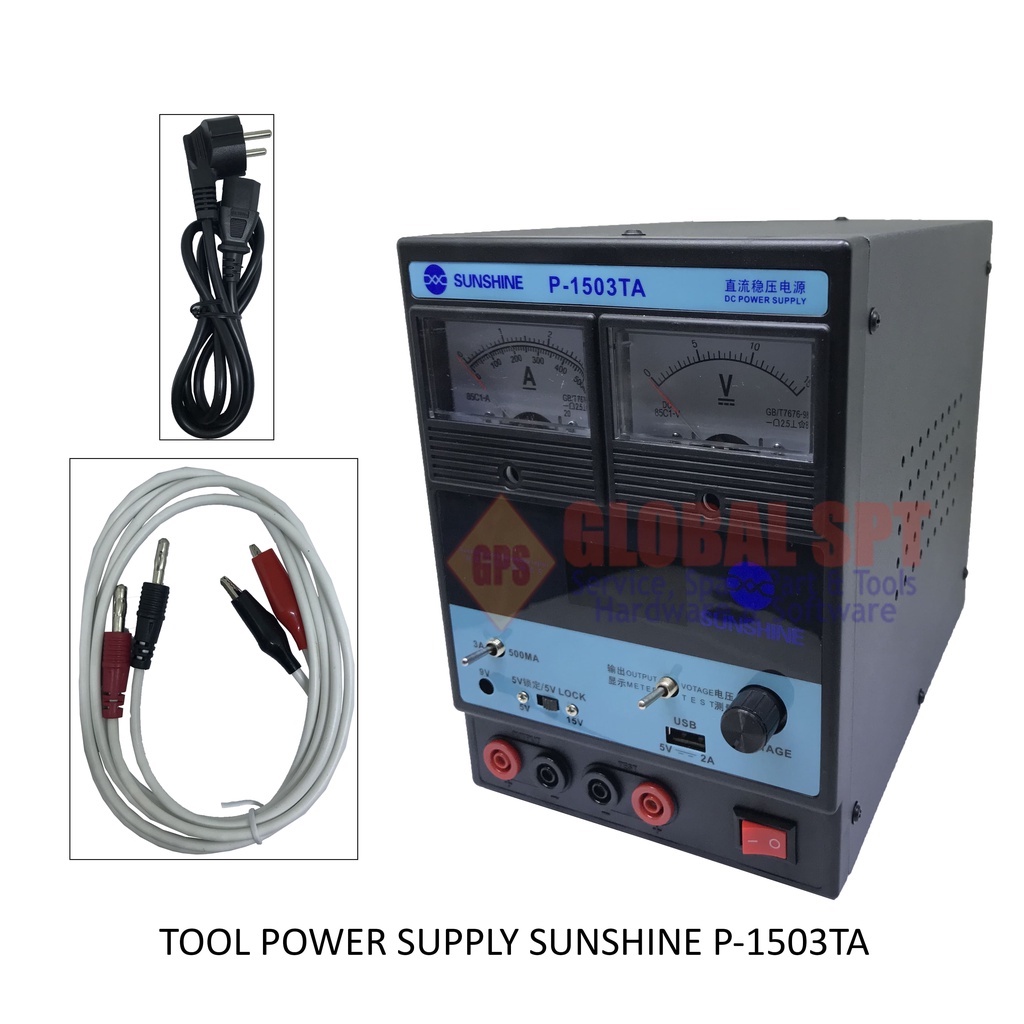 Jual TOOL POWER SUPPLY SUNSHINE P-1503TA / TOOLS | Shopee Indonesia