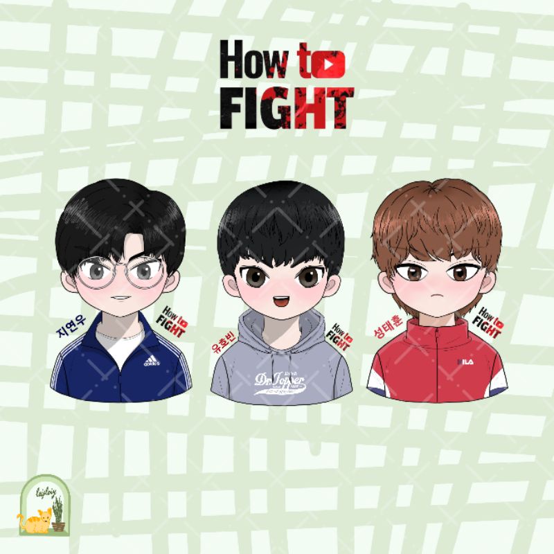 Jual [Leifleiy] Keychain - How To Fight Webtoon Fanmerch (mohon baca ...