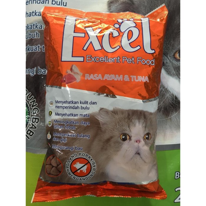 Jual EXCEL CAT FOOD MAKANAN KUCING KERING CAT FOOD | Shopee Indonesia
