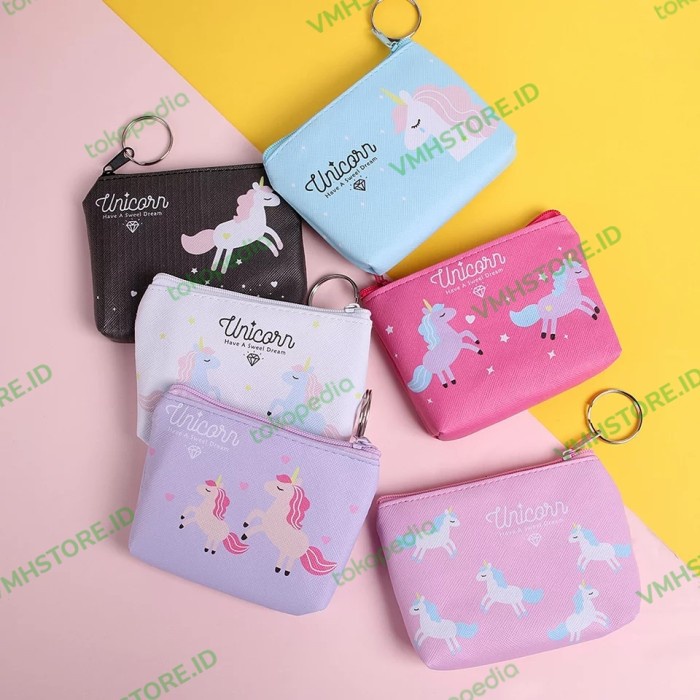 Jual Unik Dompet Unicorn Zipper Berkualitas | Shopee Indonesia