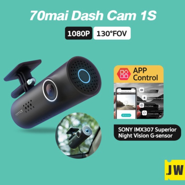 Jual 70mai Smart Dash Cam 1S 1080P Recorder Auto Voice Control Car ...