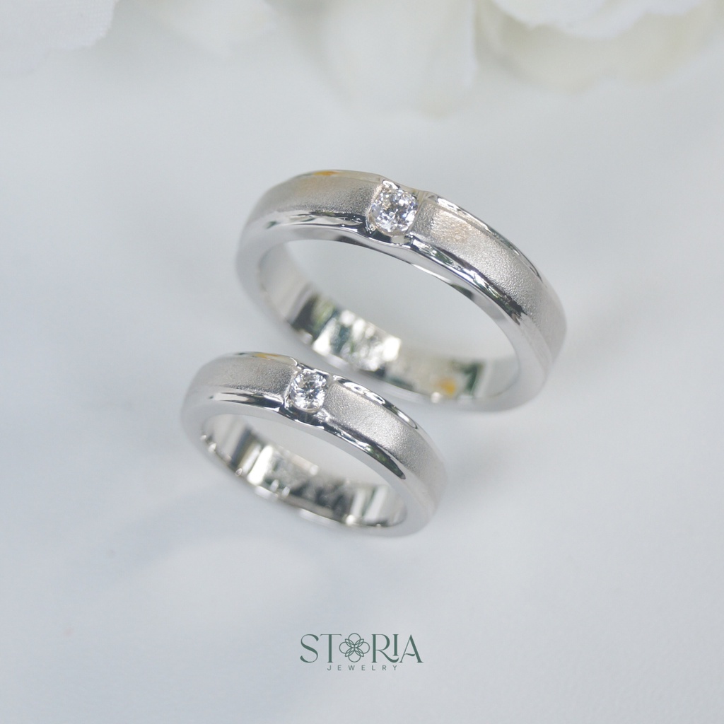 Jual [Ready Stock] Cincin Kawin Couple Perak Sterling Silver 925 87 ...