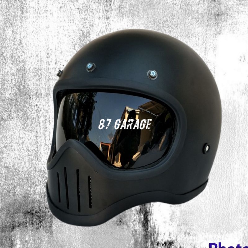 Jual HELM CUSTOM BANDIT SIMPSON M50 CLASSIC RETRO | Shopee Indonesia