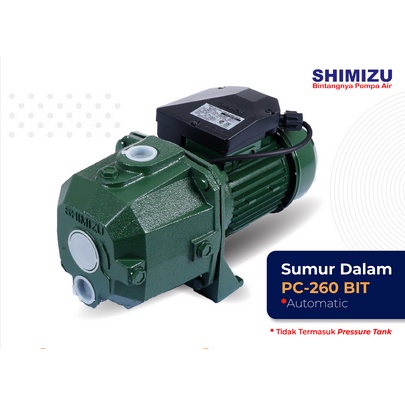Jual SHIMIZU PC 260 BIT POMPA AIR SHIMIZU 260 BIT JET PUMP OTOMATIS | Shopee Indonesia