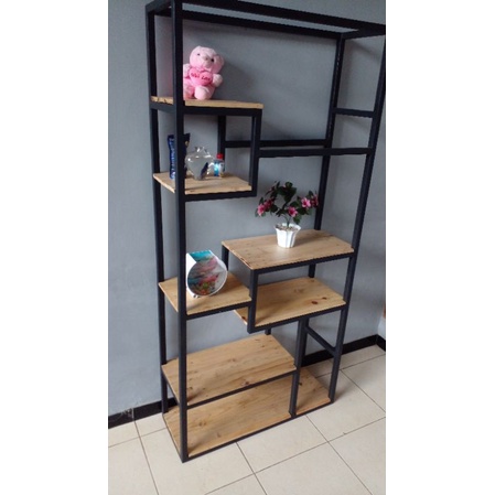 Jual 01-rak partisi industrial minimalis | Shopee Indonesia