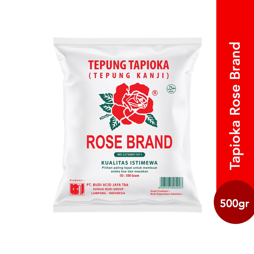 Jual TEPUNG ACI TAPIOKA KANJI ROSE BRAND BAHAN BAKING BAHAN KUE MURAH ...