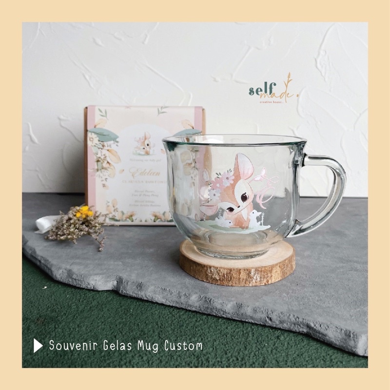 Jual Hampers gelas sereal mug Custom birthday ulang tahun newborn acara ...