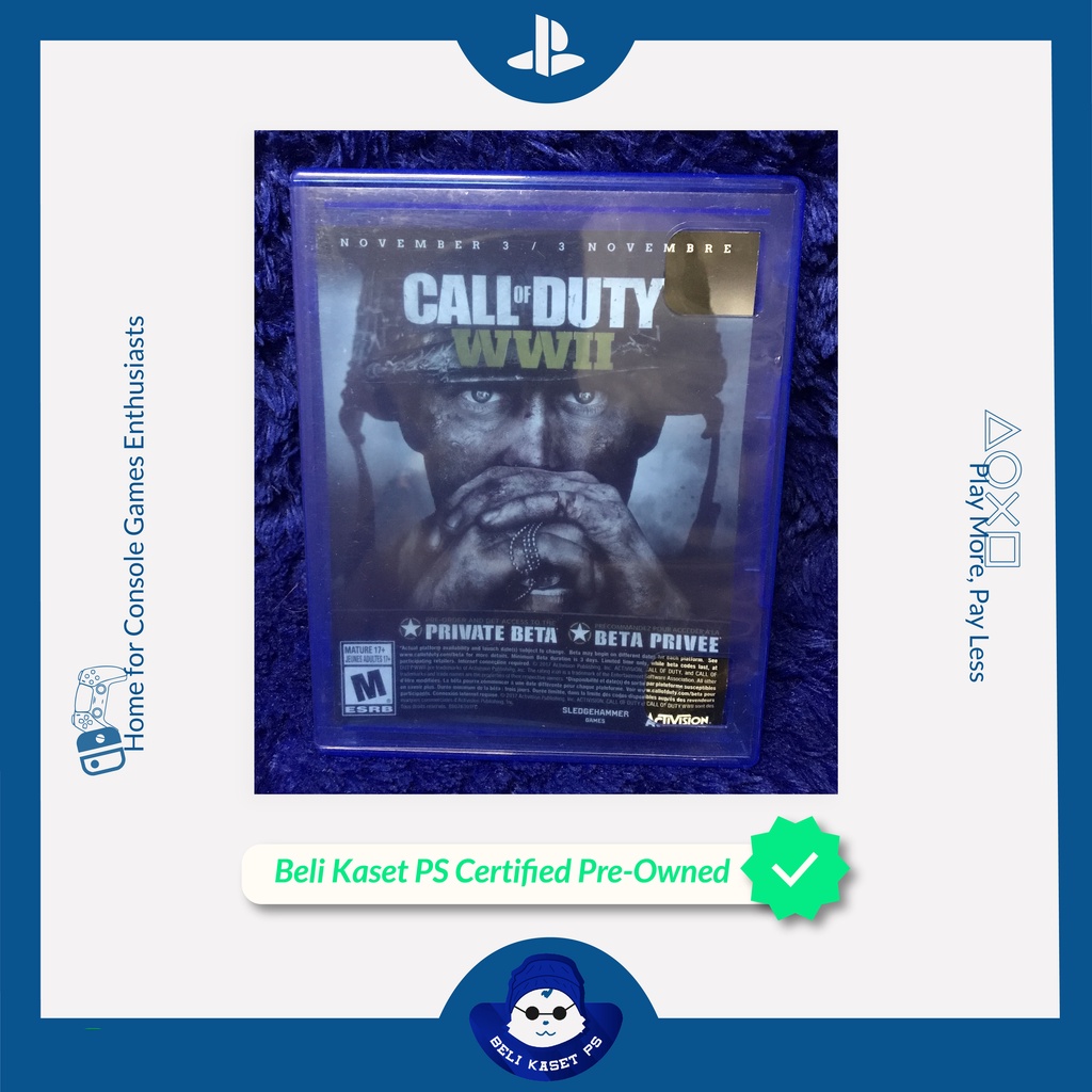 Jual Call of Duty World War 2 II PS4 / COD WW2 WWII / WW 2 WW II ...