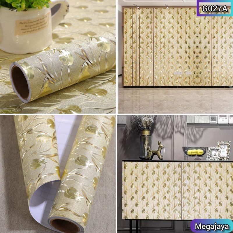 Jual Wallpaper Dinding Lemari Dapur Meja Anti Panas Waterproof Bahan Tebal Ukuran L-122Cm Best ...