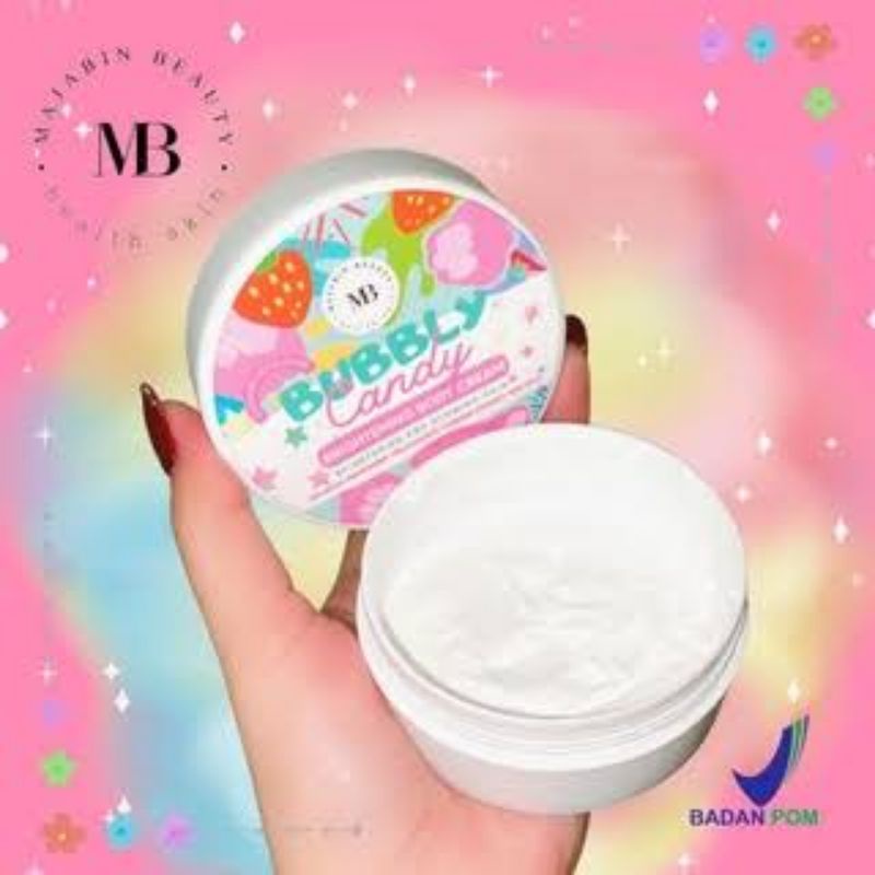 Jual BUBBLY CANDY BRIGHTENING BODY CREAM 100ML | Shopee Indonesia