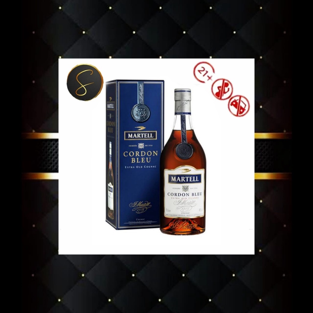 Jual MARTELL CORDON BLEU 700ML COGNAC | Shopee Indonesia