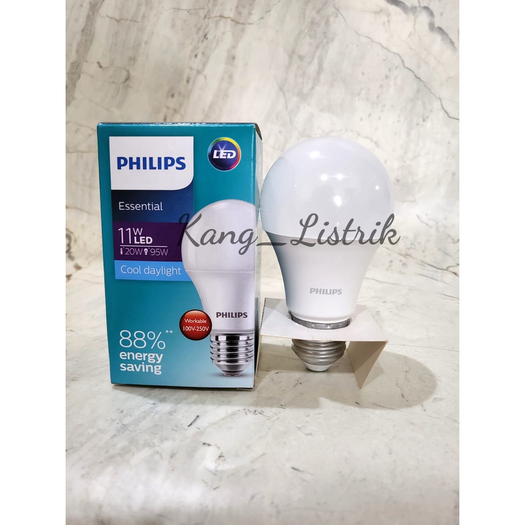 Jual Led Philips Essential 11W / Philips Essential LED Bulb 11W ...
