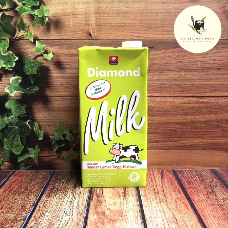 Jual Susu UHT Diamond Low Fat (1 Liter) | Shopee Indonesia