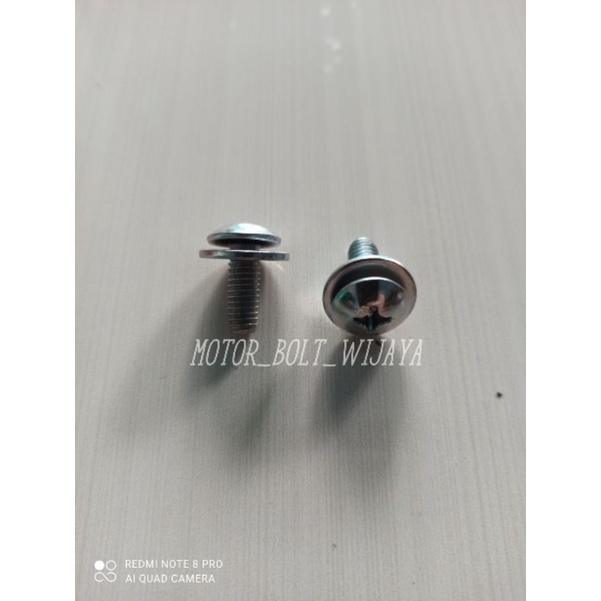 Jual Baut Body / Baut Bodi Suzuki JT Ring 6mm x 1,5 cm Isi 1 Pcs ...