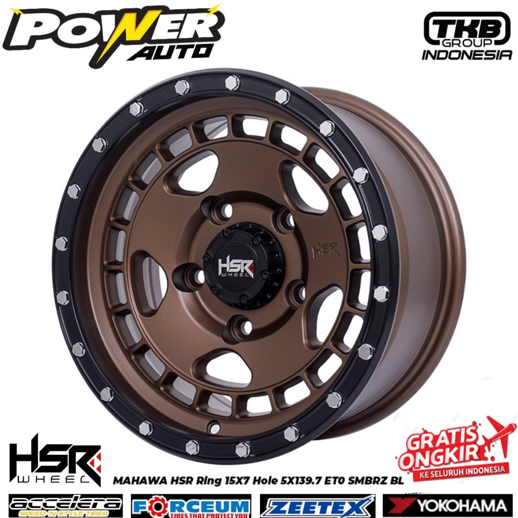 Jual VELG MOBIL TAFT, ESCUDO, JIMNY, JIP RING 15 LEBAR 7 ET0 HSR MAHAWA SMBRZ | Shopee Indonesia