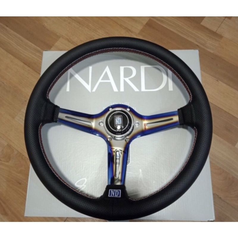 Jual Stir Nardi Titanium Burntip Type B ( Silver - Gold ) Steering ...