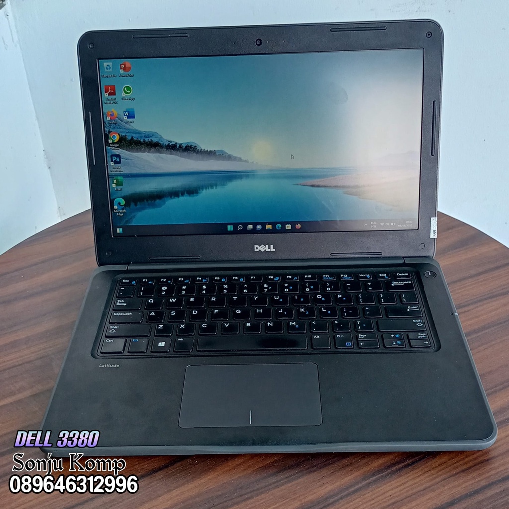 Jual Laptop Dell Latitude 3380 i3 6006U | Ram 4GB | SSD128GB | Layar 13 ...