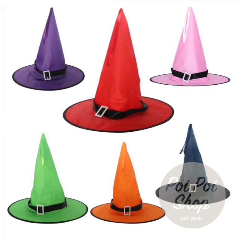 Jual Topi Penyihir Witch Gesper Nenek Sihir Harry Potter Halloween ...