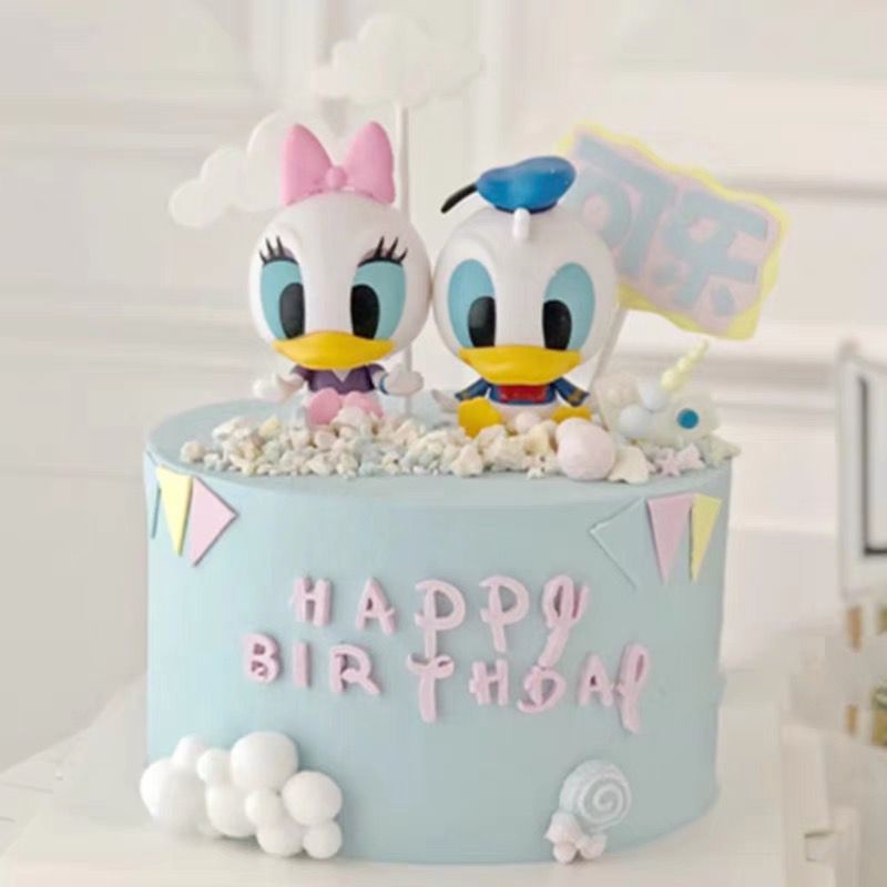 Jual Topper Boneka Donald Duck Daisy Duck Bebek Dekorasi Hiasan Kue ...