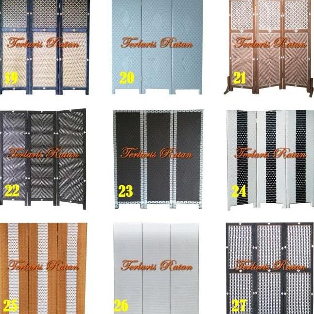 Jual Sketsel / Partisi Ruangan 3 Pintu / Pembatas Ruang Murah | Shopee ...