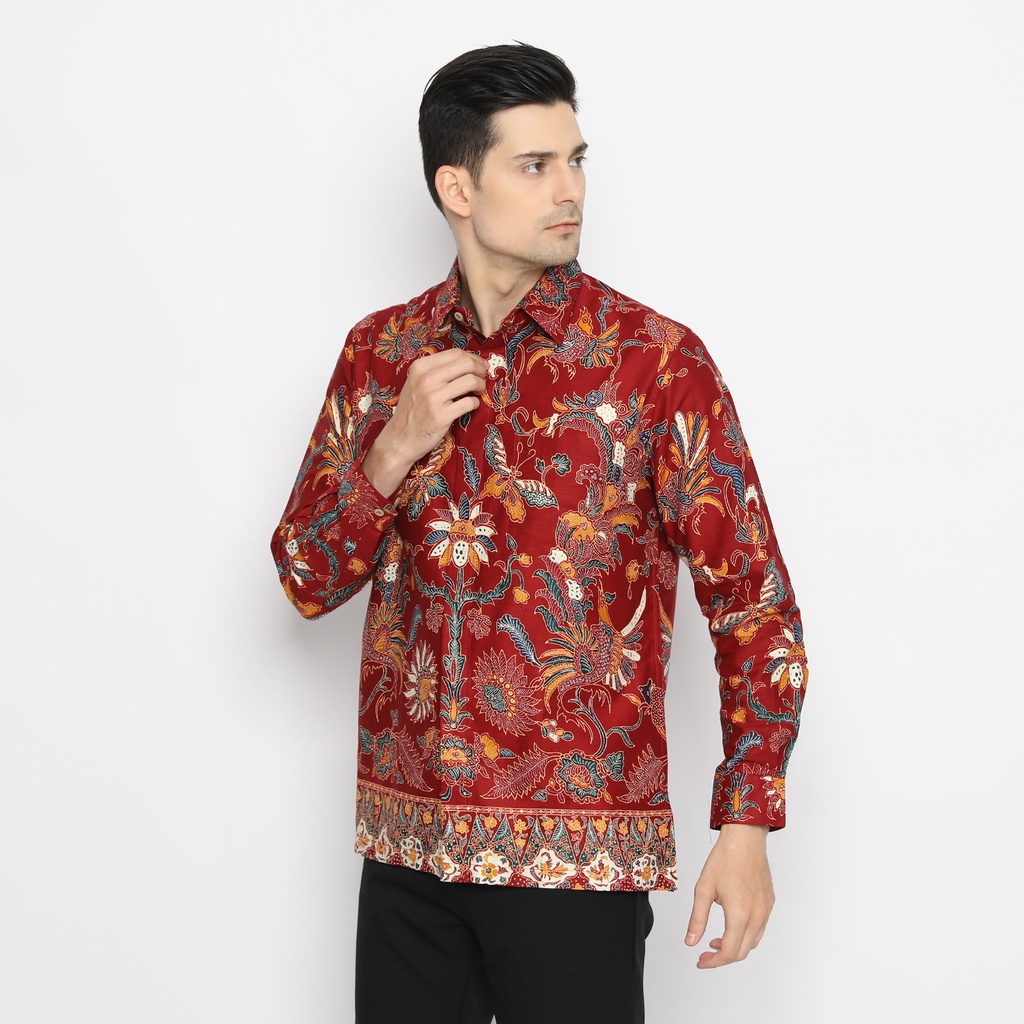 Jual Batik Semar Kemeja Lengan Panjang PA Peksi Nur Cahyo All | Shopee ...