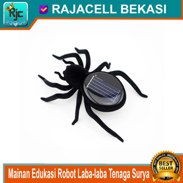 Jual Mainan Edukasi Robot Laba-laba Tenaga Surya Solar Energy Spider ...