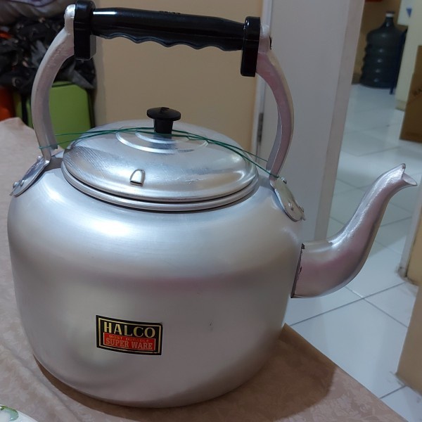 Jual TEKO CERET KETEL JADUL ALUMINIUM HALCO 26 CM 10 LITER | Shopee ...