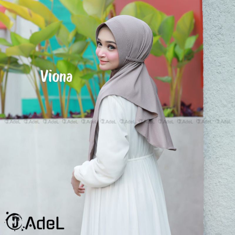 Jual Jilbab Khimar Instan Viona 0089 Ori Adel Hijab | Shopee Indonesia