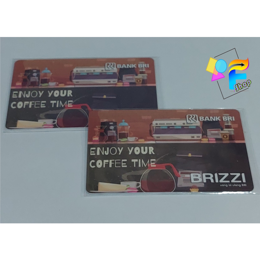 Jual Kartu eMoney eToll BRIZZI BRI edisi Enjoy Your Coffee Time ...