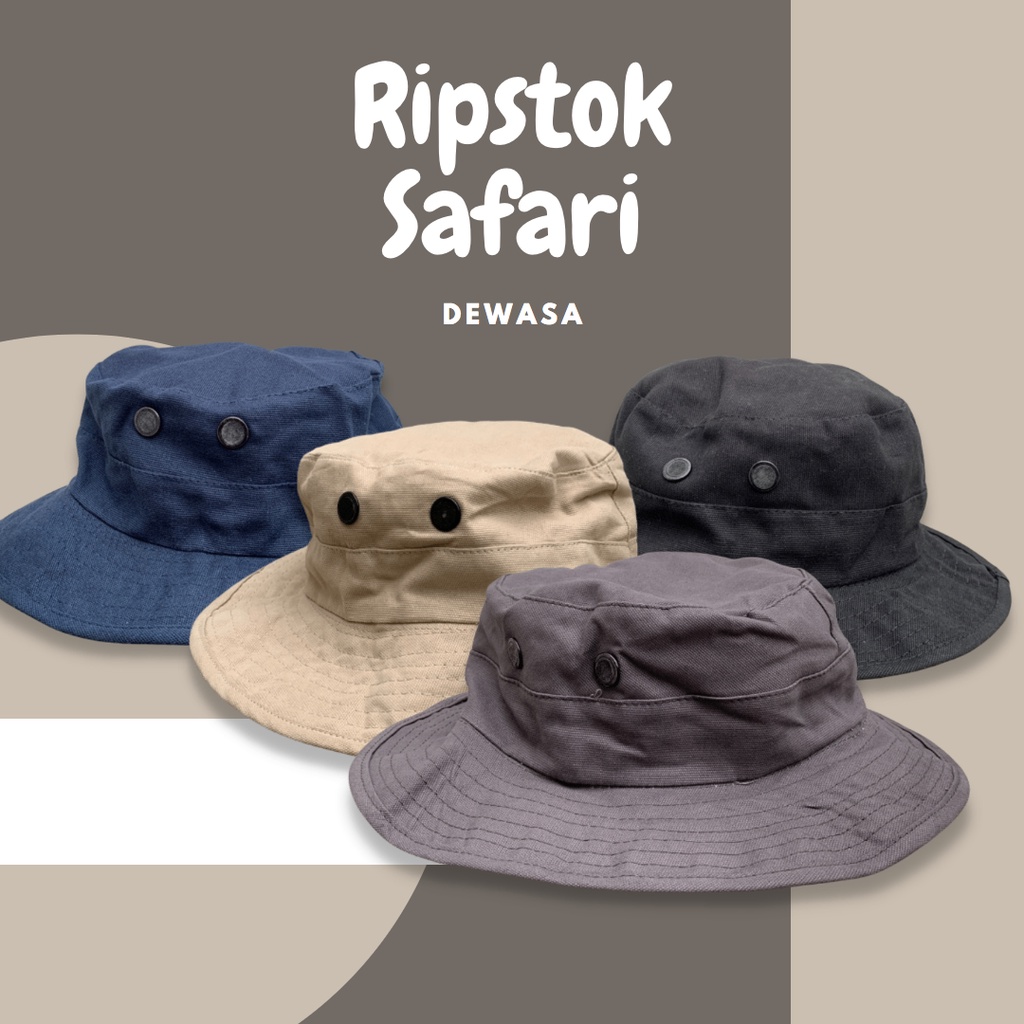 Jual Rimba Dewasa Model Ripstok Safari Pria dan Wanita Bahan Rapel ...