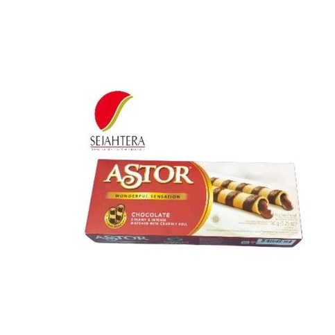 Jual ASTOR WAFER STICK COKLAT 150gr BOX | Shopee Indonesia