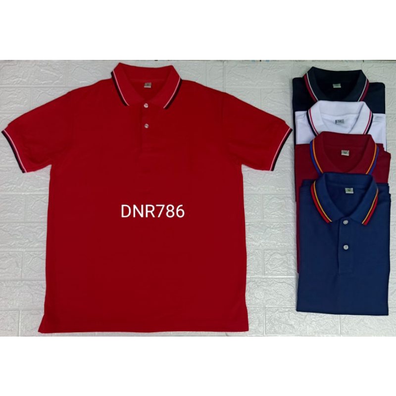 Jual KAOS KERAH POLO SHIRT COTTON CVC PIQUE KNIT 24s / kaos polo JUMBO / kaos kerah pria / kaos ...