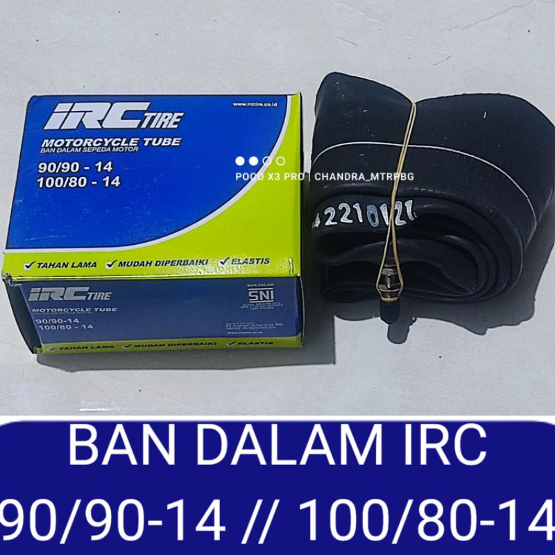 Jual Ban Dalam IRC 90/90 100/80 Ring 14 Belakang Beat vario 110 125 ...