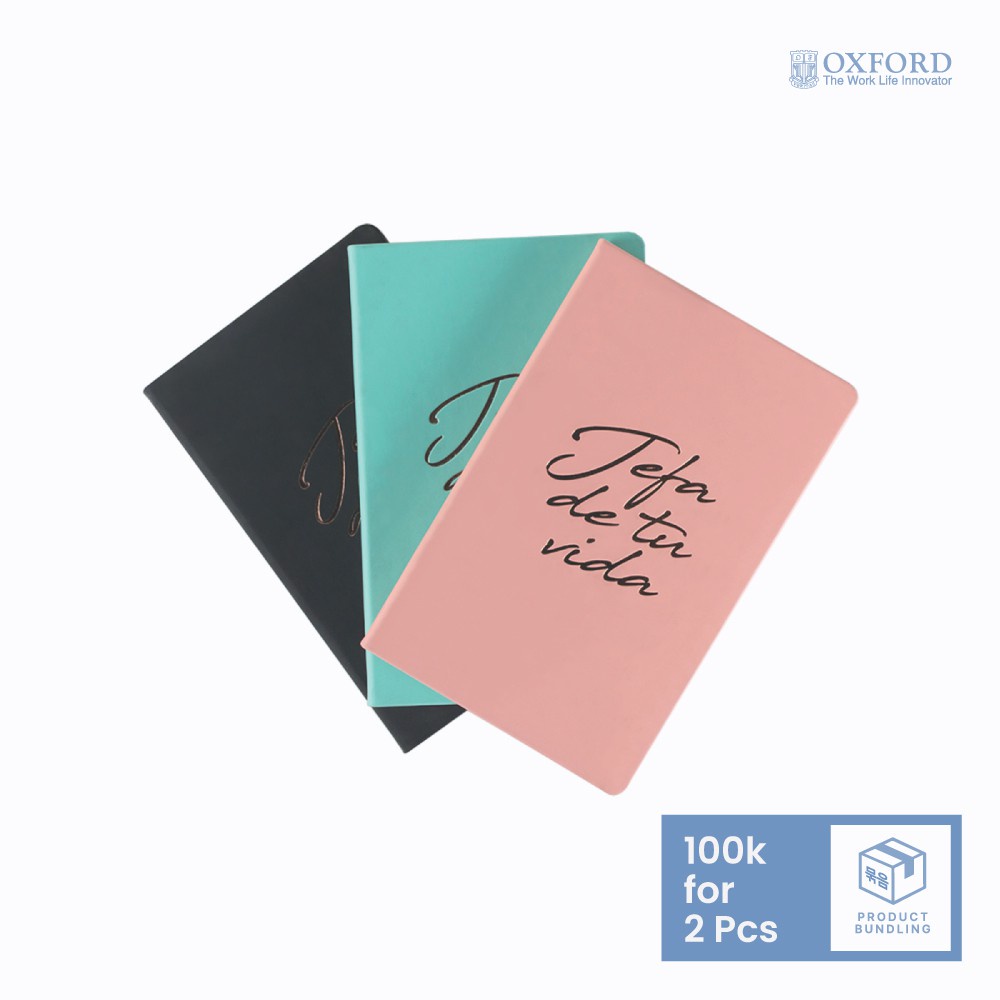 Jual OXFORD Jefa Planner Midi/ Buku Journal Agenda Non-Dated | Shopee ...