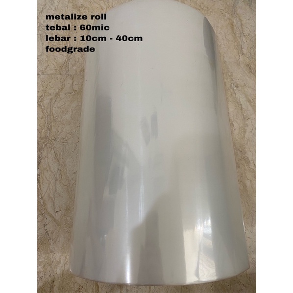 Jual Metalize Roll 25cm | Shopee Indonesia