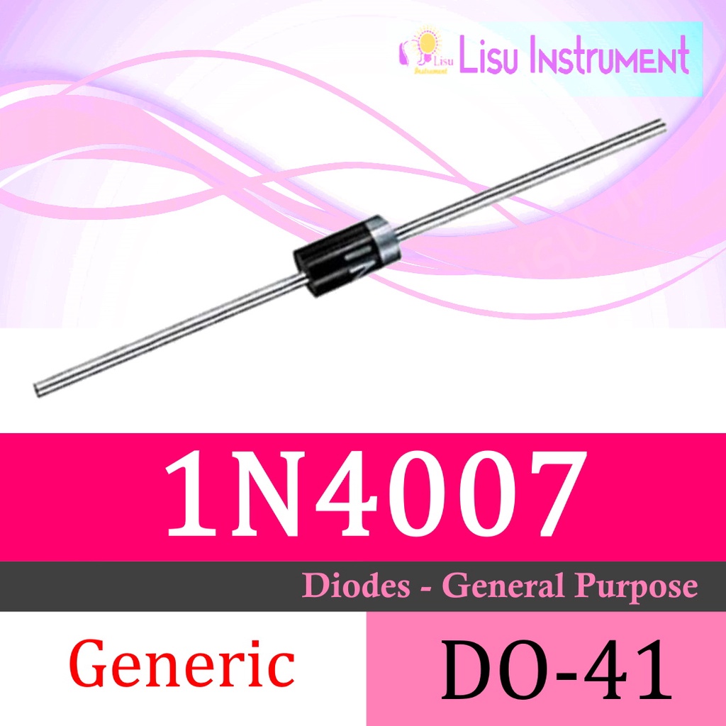 Jual 1N4007 IN4007 4007 1A 1000V Rectifier Diode Dioda DO-41 | Shopee Indonesia