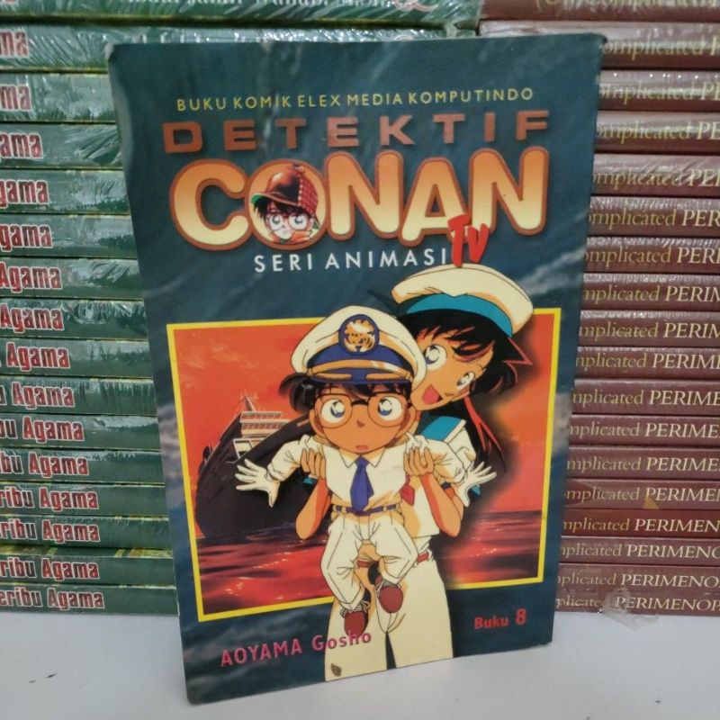Jual Buku Murah Original - Komik Detektif Conan Seri Animasi TV Buku 8 | Shopee Indonesia
