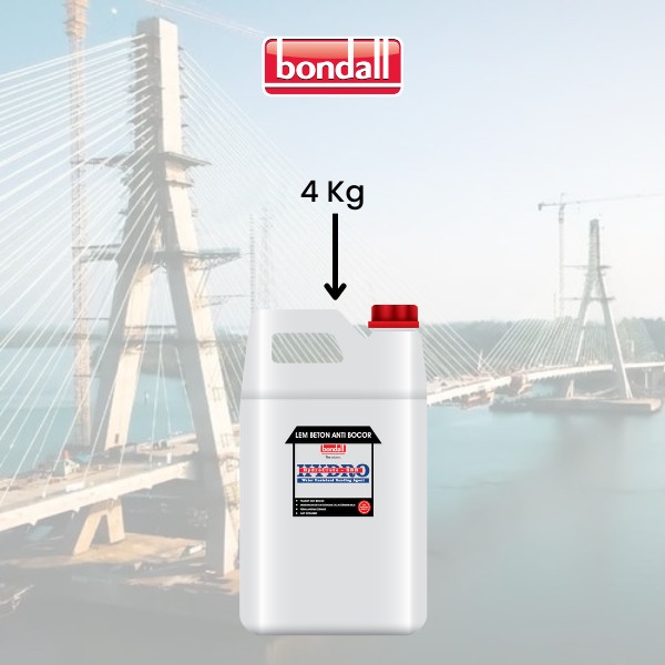 Jual Bondall Hydrocrete SBR Lem Beton Anti Bocor 4 Kg | Shopee Indonesia