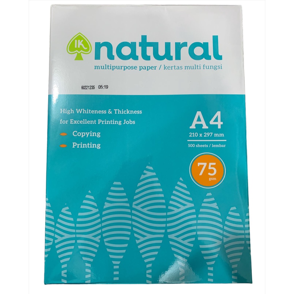 Jual Kertas HVS Natural A4 75 gram | Shopee Indonesia