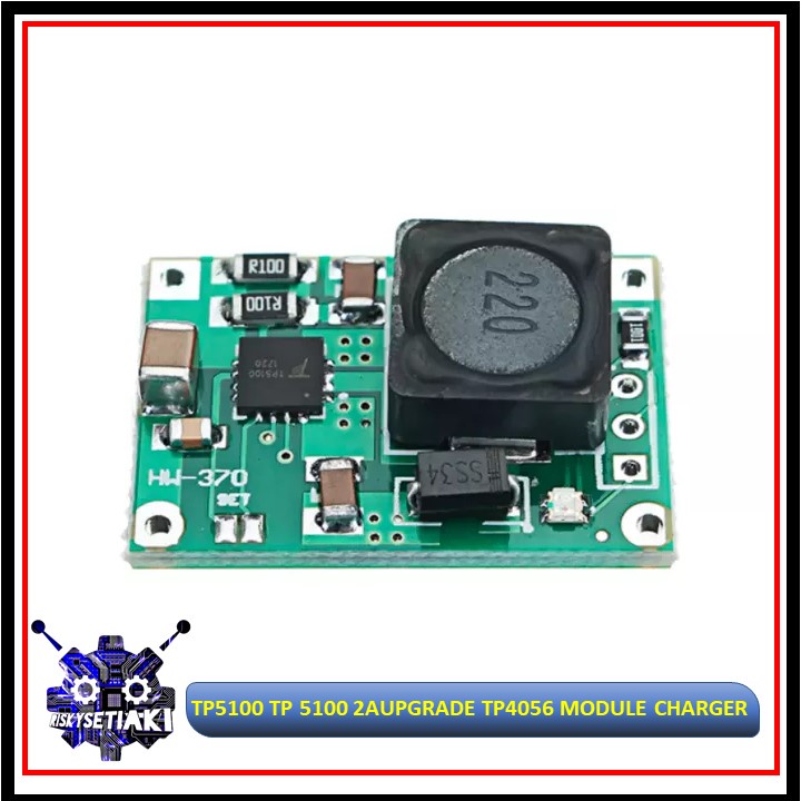 Jual TP5100 TP 5100 2AUPGRADE TP4056 MODULE CHARGER | Shopee Indonesia
