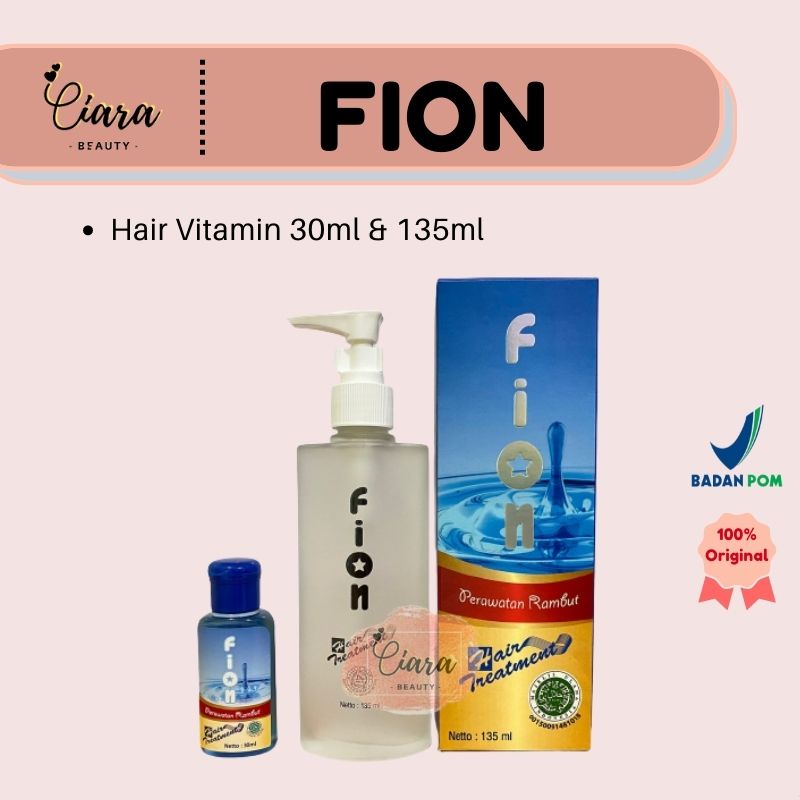 Jual FION Perawatan/Vitamin Rambut 135ml/30ml | Shopee Indonesia
